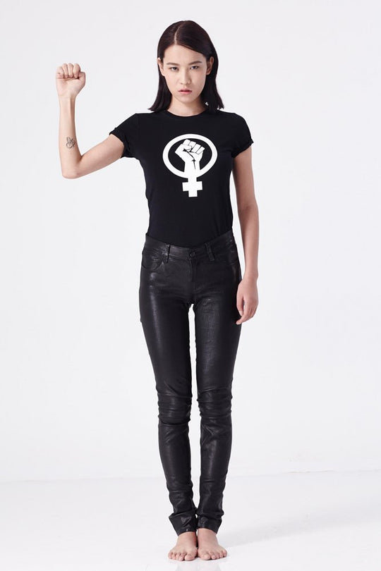 Female Power Tee (Black or White) – L'école Des Femmes