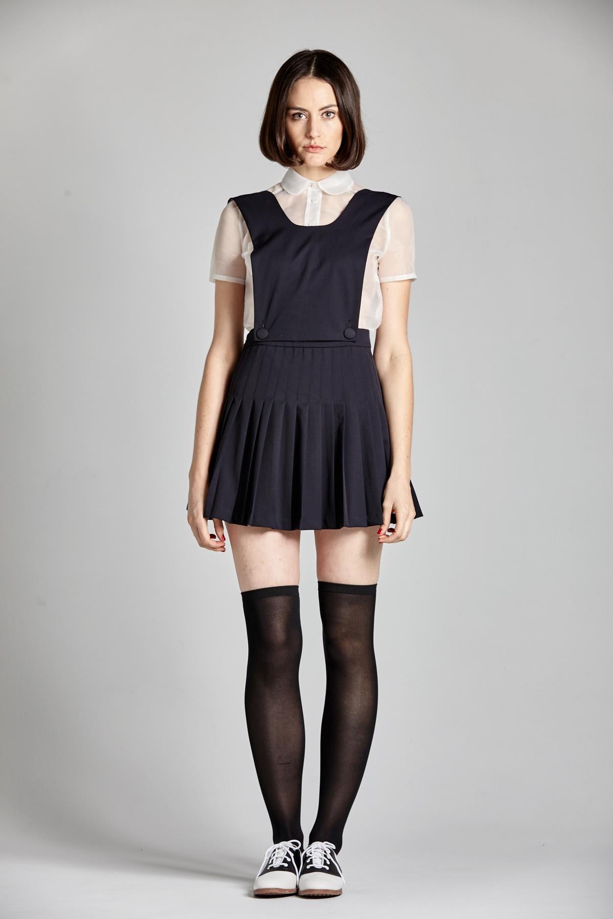 Pleated Pinafore – L'école Des Femmes